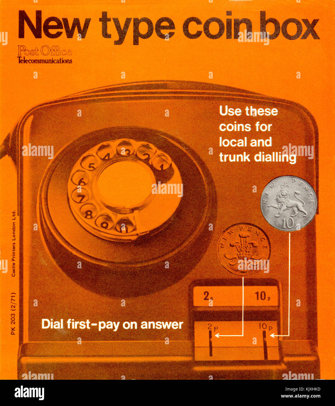 Rotary dial phone first hi-res stock photography and images - Alamy