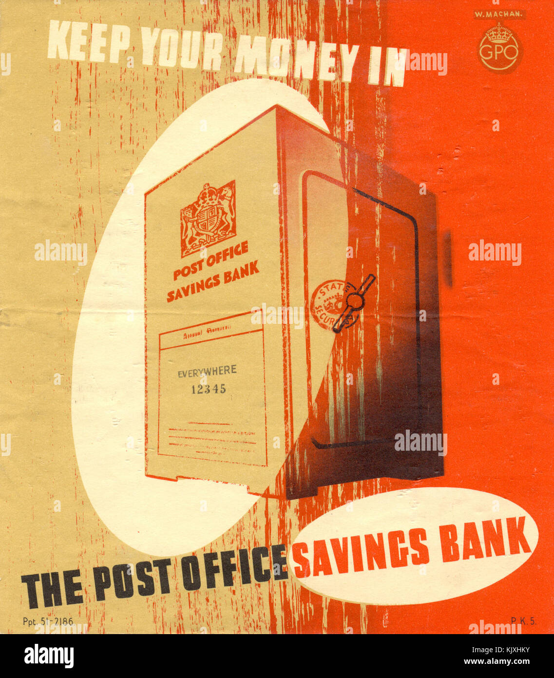 Post Office Telephone Box Advertising Poster -7 Stock Photo - Alamy