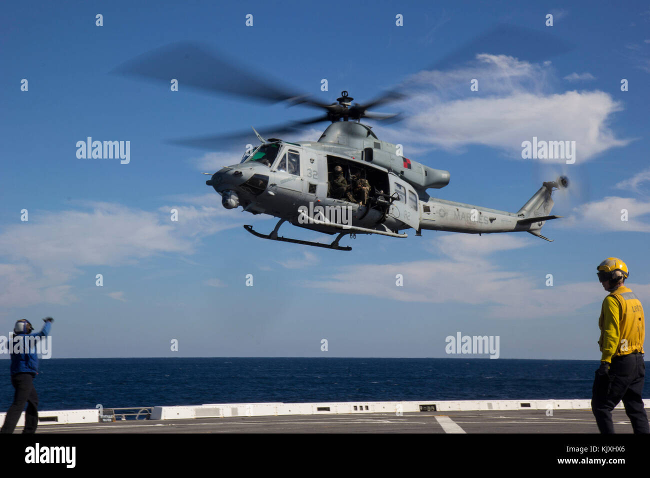 U.S. Marines with the Maritime Raid Force (MRF), 26th Marine ...