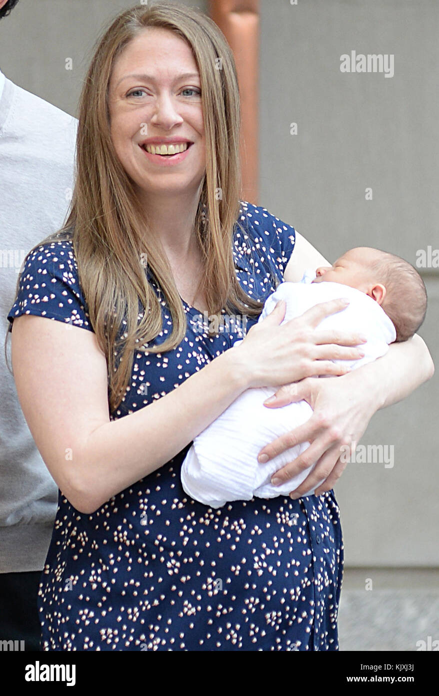 NEW YORK, NY - JUNE 20: The former first daughter Chelsea Clinton, 36 ...