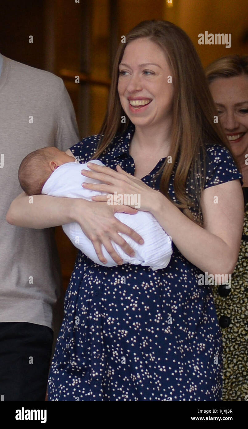 NEW YORK, NY - JUNE 20: The former first daughter Chelsea Clinton, 36 ...