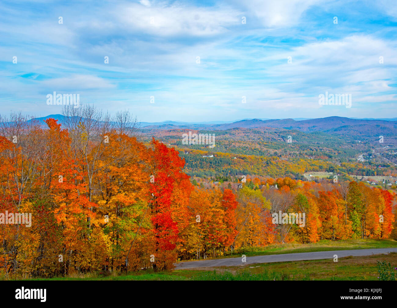 Vermont in the Fall Season Stock Photo - Alamy