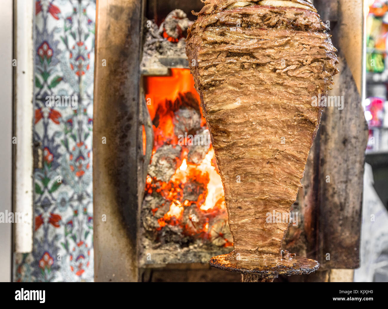 Shawarma machine hi-res stock photography and images - Alamy