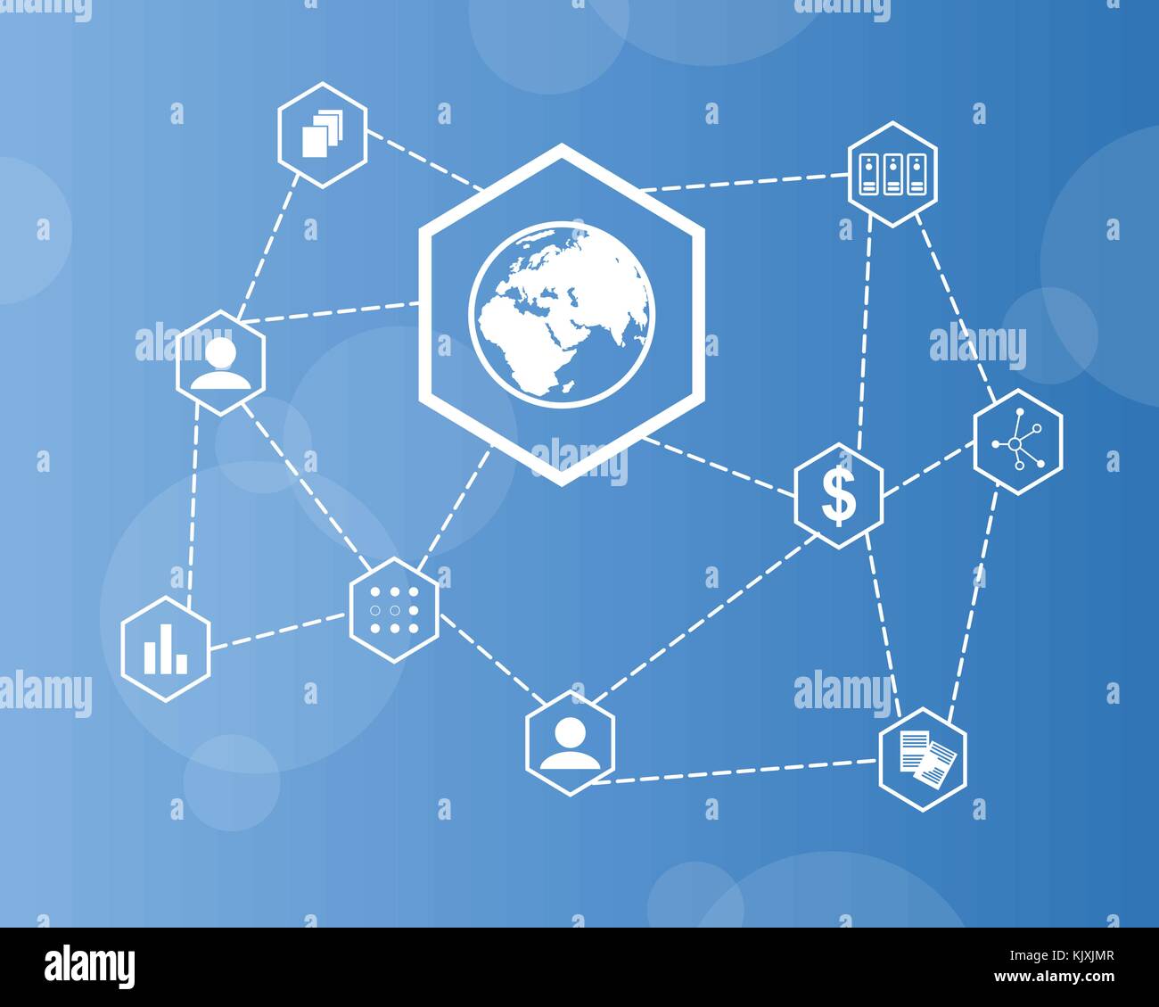 Block chain background style collection Stock Vector Image & Art - Alamy