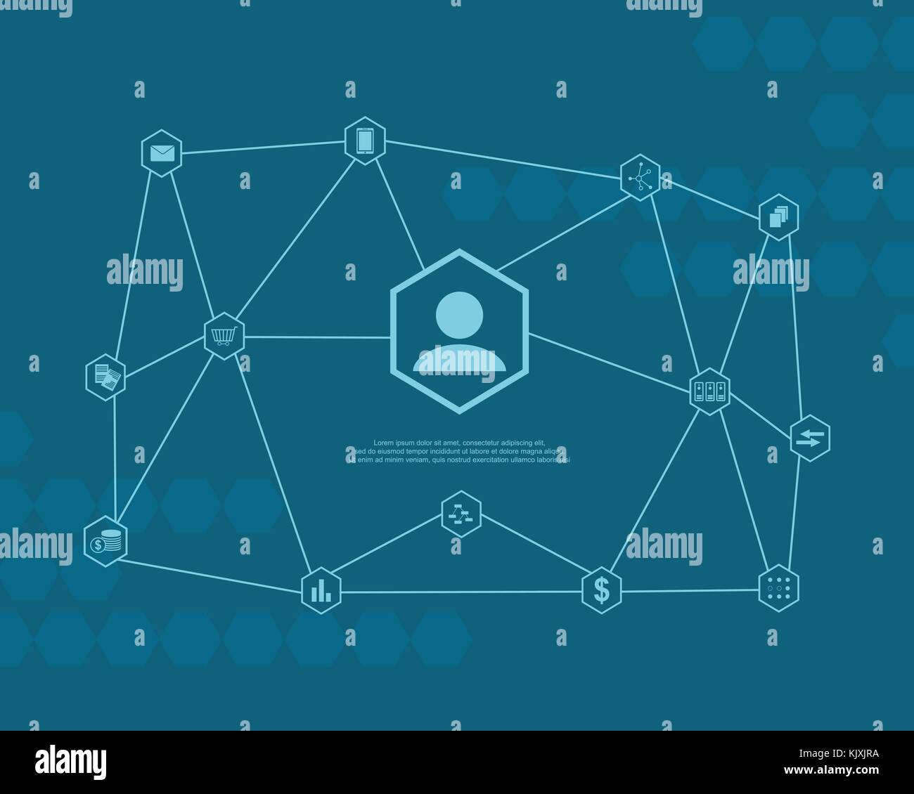 Block chain background vector art Stock Vector Image & Art - Alamy