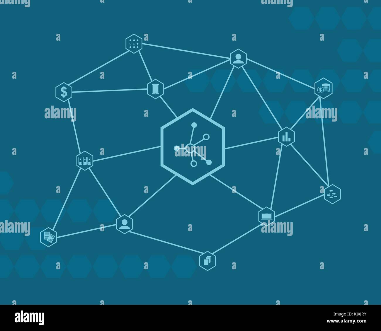 Block chain background vector art Stock Vector Image & Art - Alamy