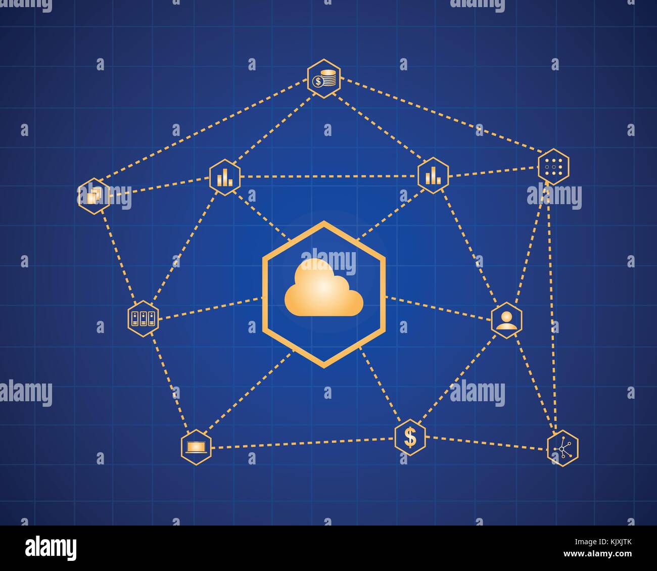 Block chain style background collection Stock Vector Image & Art - Alamy