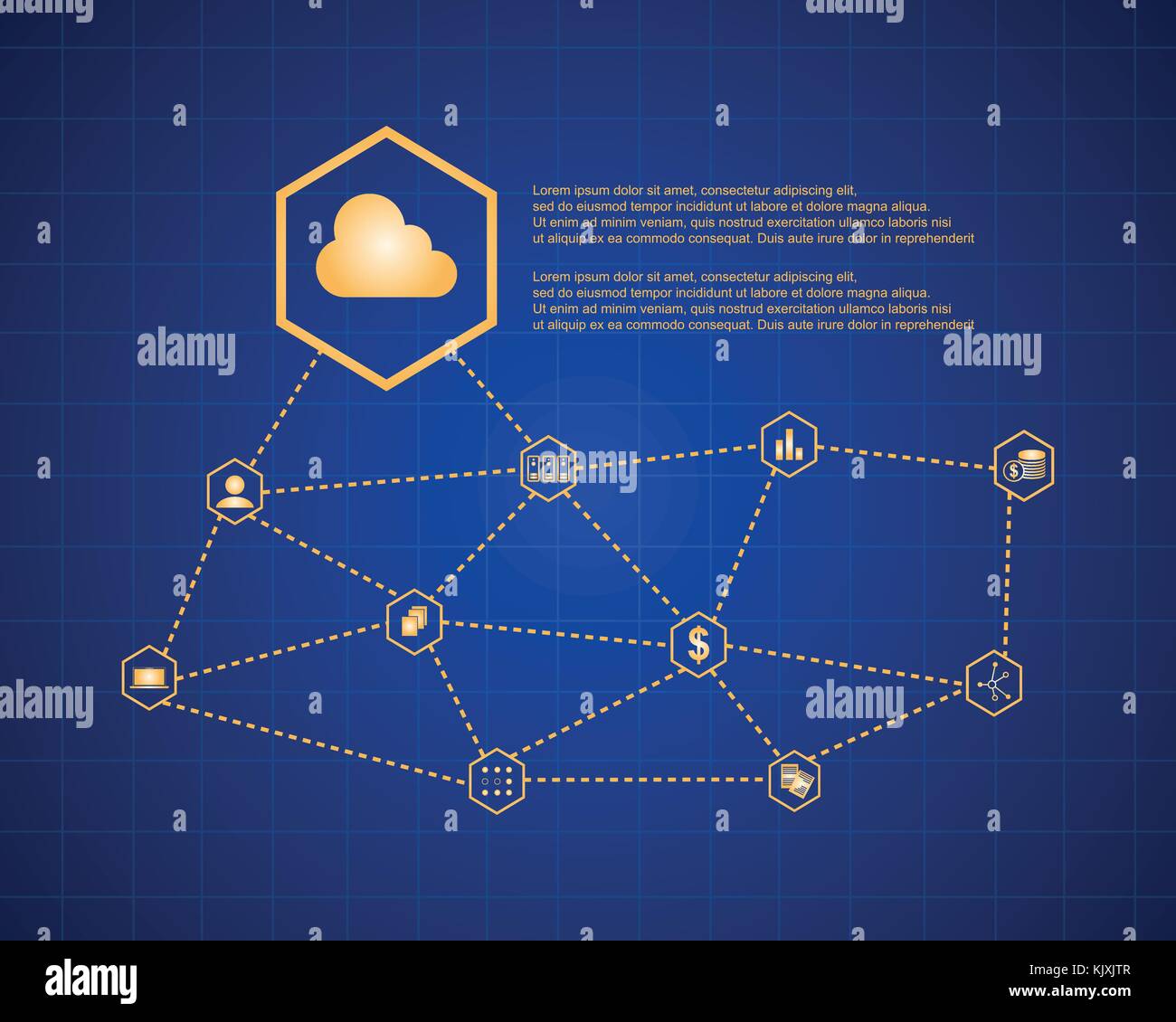 Block chain style background collection Stock Vector Image & Art - Alamy