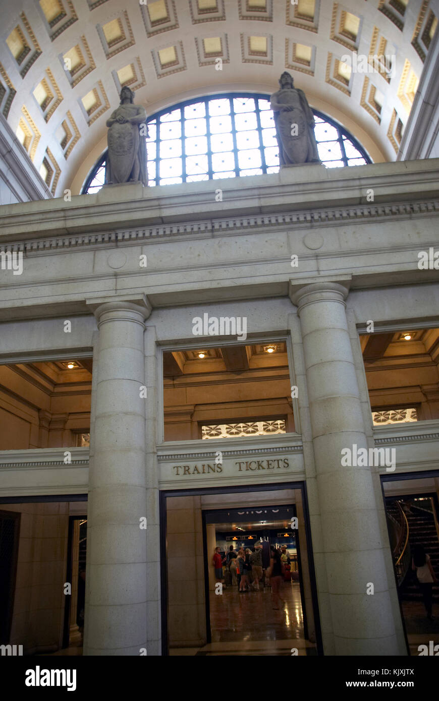 architecture of Union Station in Washington, DCi Stock Photo - Alamy