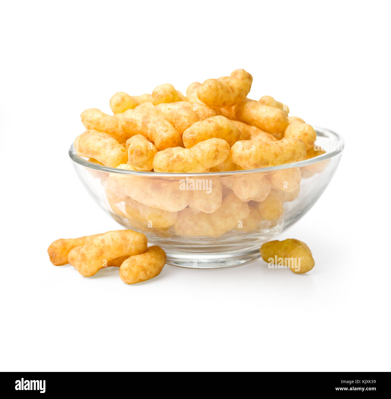 Flips snacks on the plate. With clipping path Stock Photo - Alamy