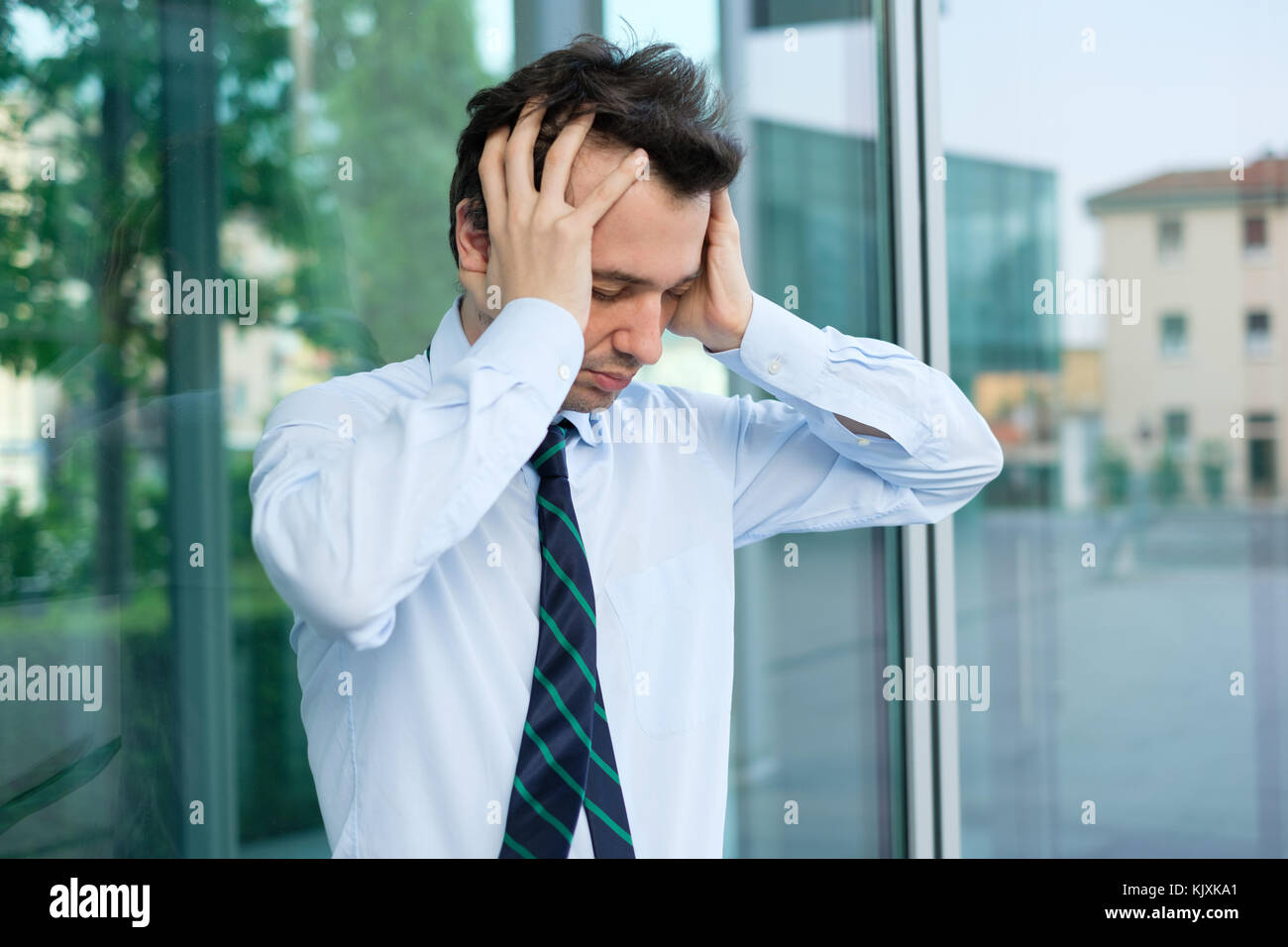 Feeling bad looking down hi-res stock photography and images - Alamy