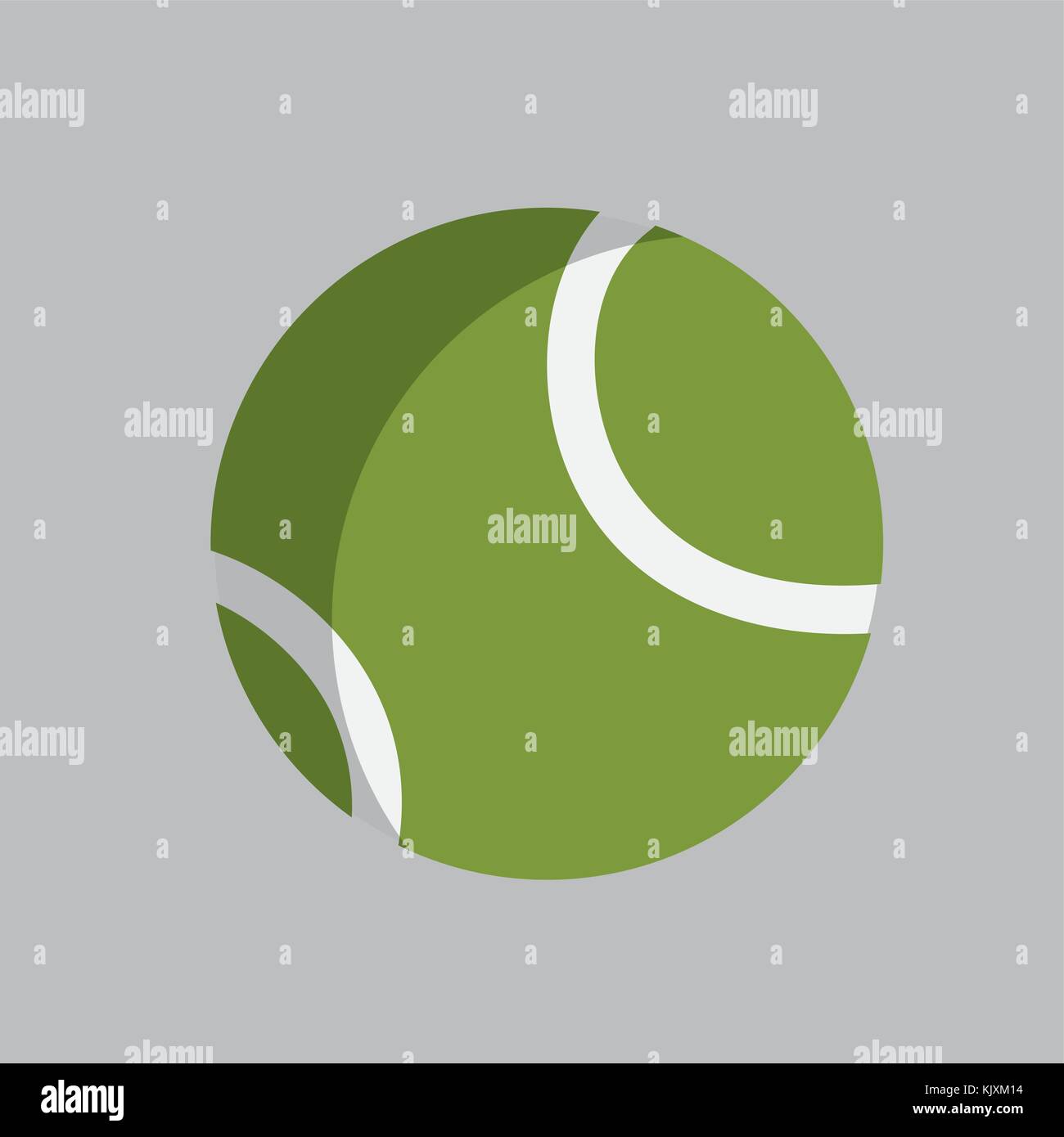 tennis ball object to play sport Stock Vector Image & Art - Alamy