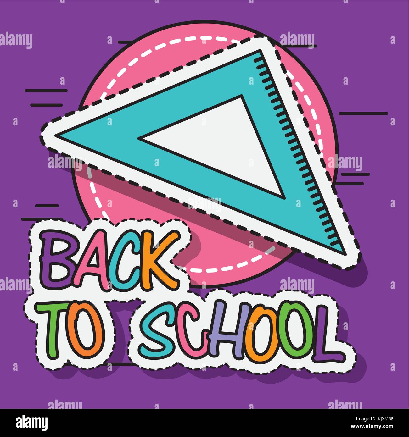 Square triangle ruler Stock Vector Images - Alamy