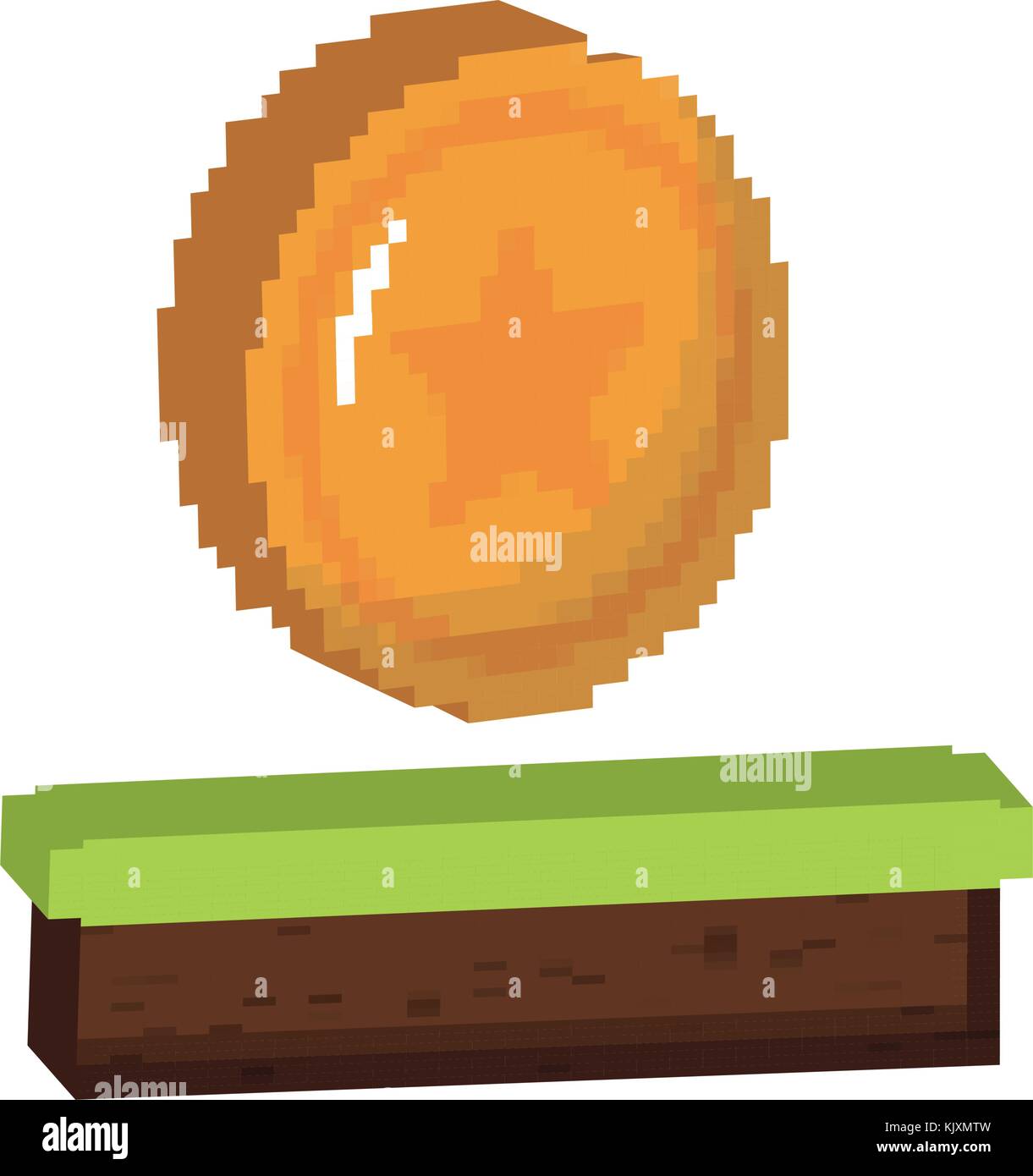 game coin icon Stock Vector Image & Art - Alamy