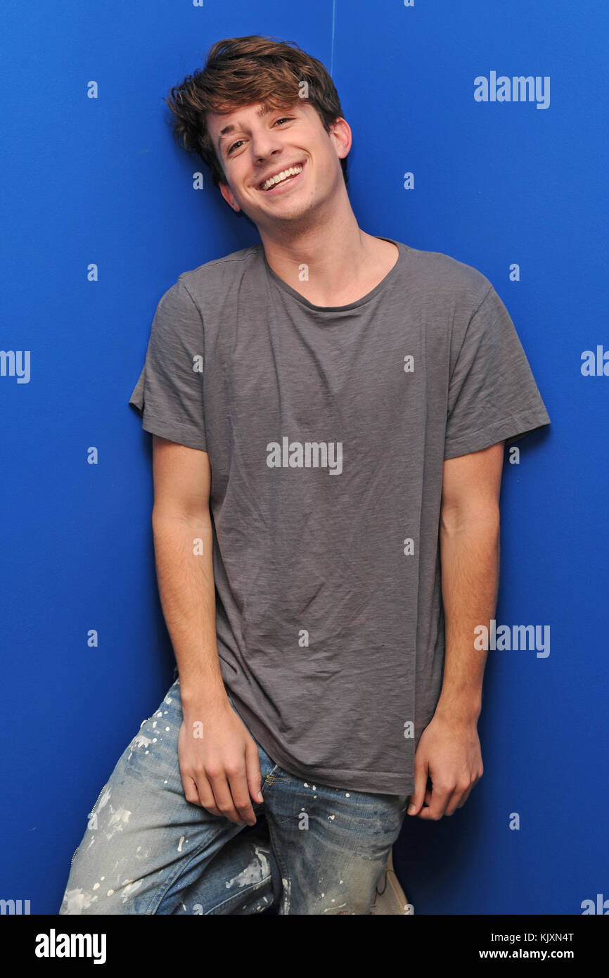FORT LAUDERDALE, FL - OCTOBER 04: Charlie Puth poses for a portrait ...