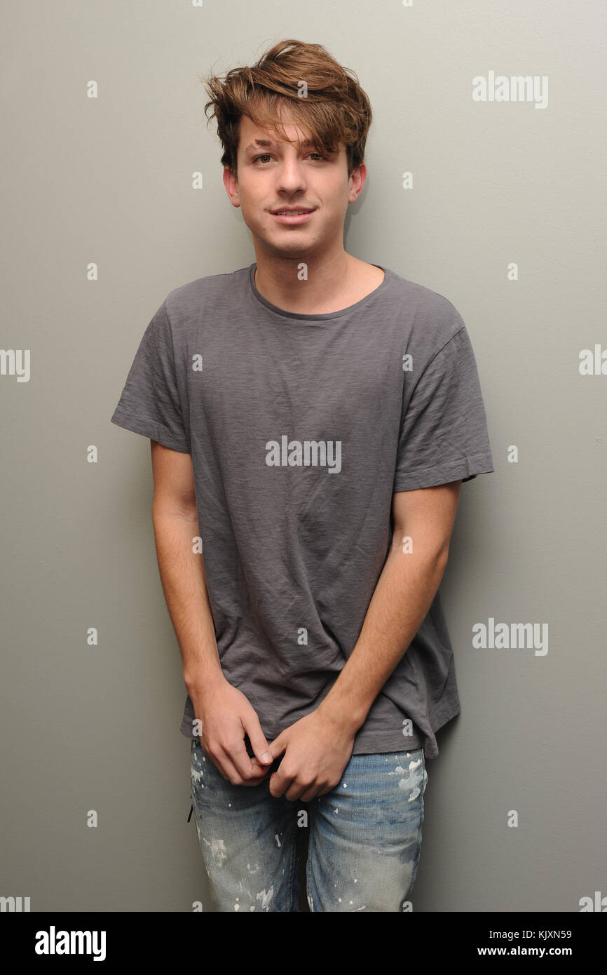 FORT LAUDERDALE, FL - OCTOBER 04: Charlie Puth poses for a portrait ...
