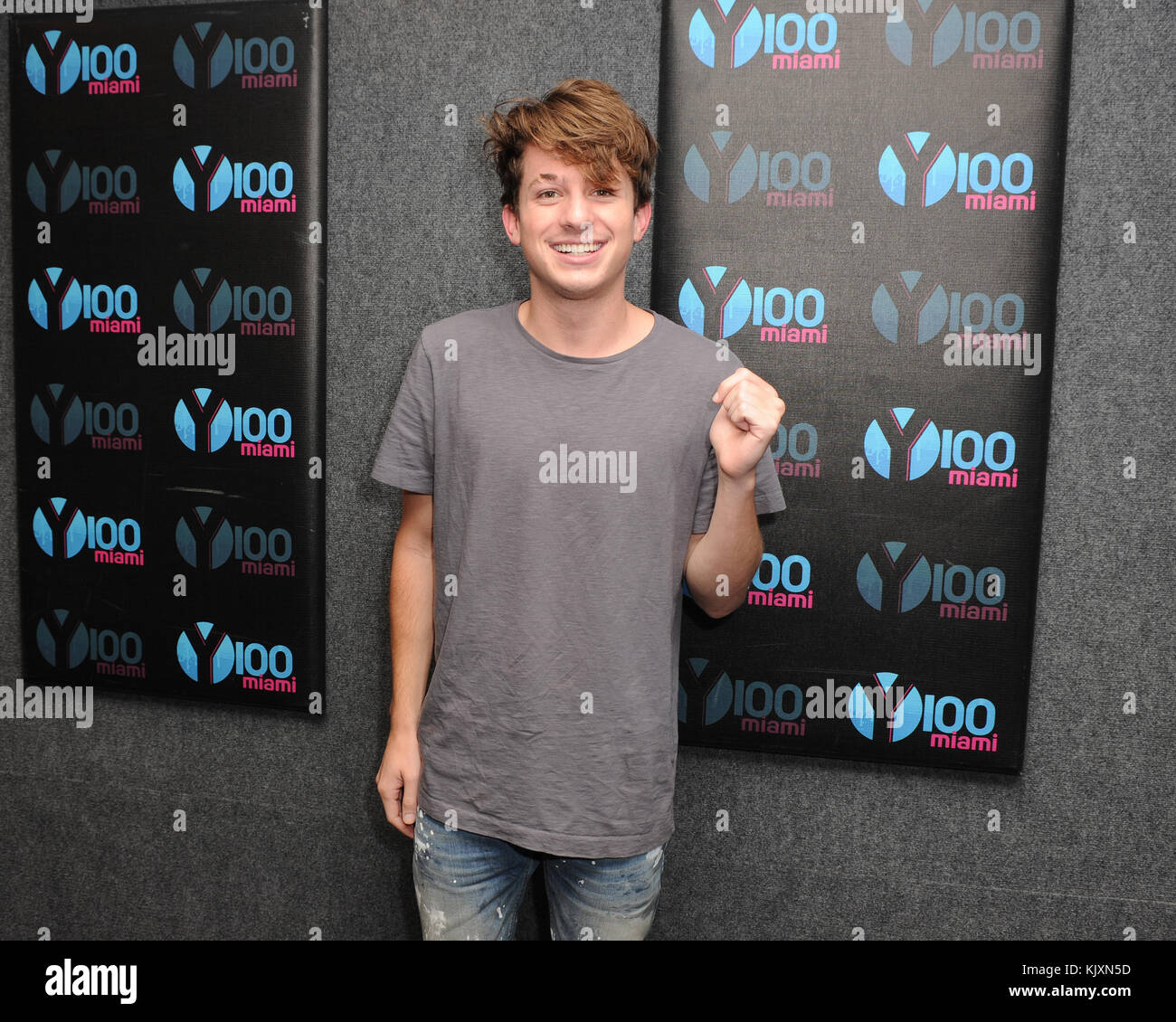 FORT LAUDERDALE, FL - OCTOBER 04: Charlie Puth poses for a portrait ...
