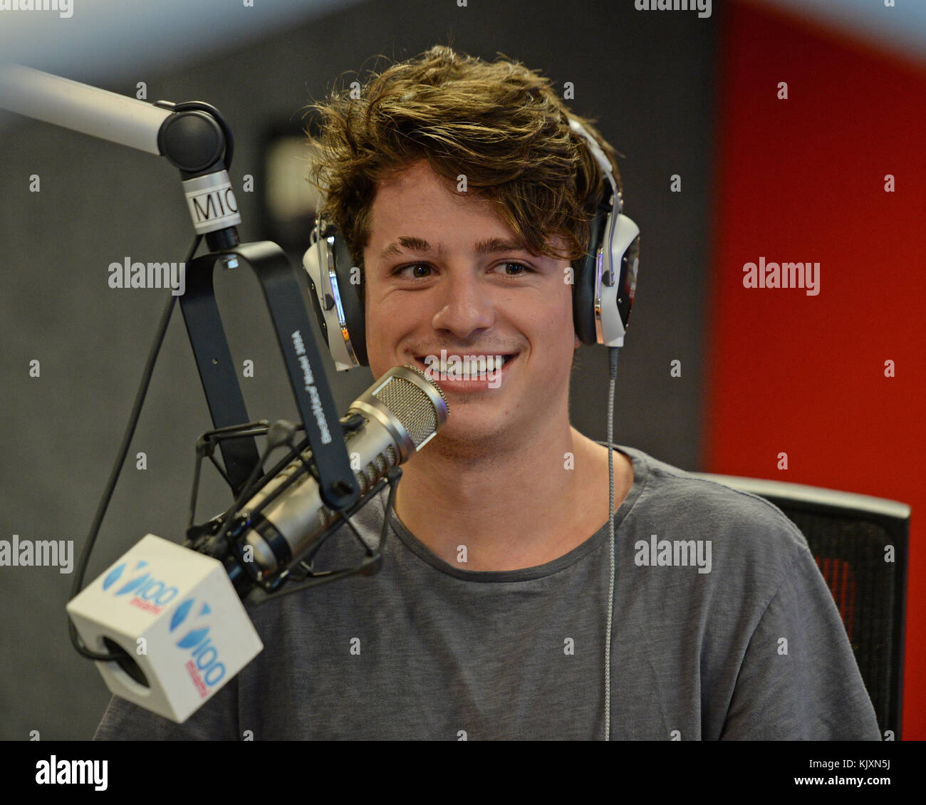 FORT LAUDERDALE, FL - OCTOBER 04: Charlie Puth poses for a portrait ...