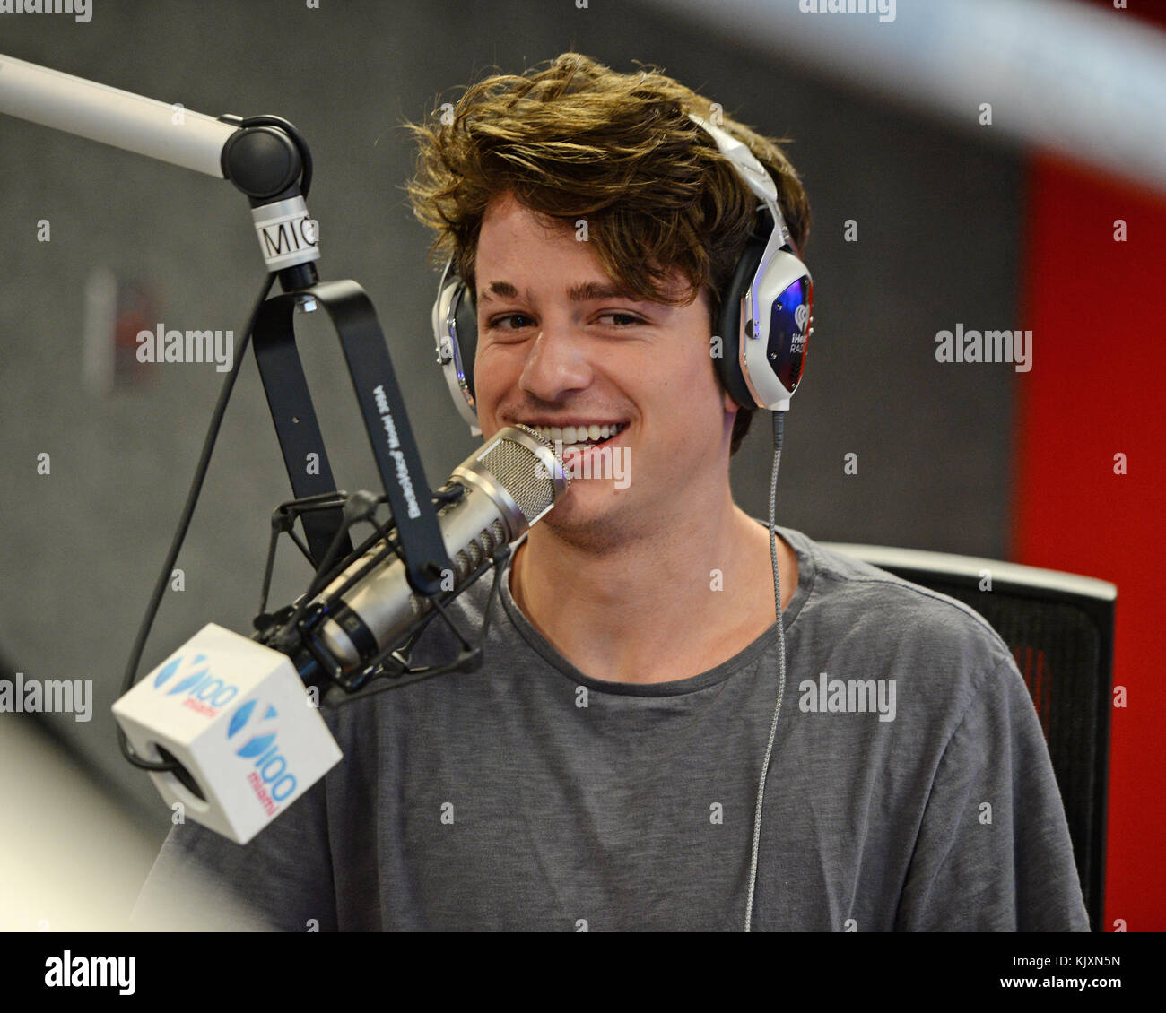 FORT LAUDERDALE, FL - OCTOBER 04: Charlie Puth poses for a portrait ...