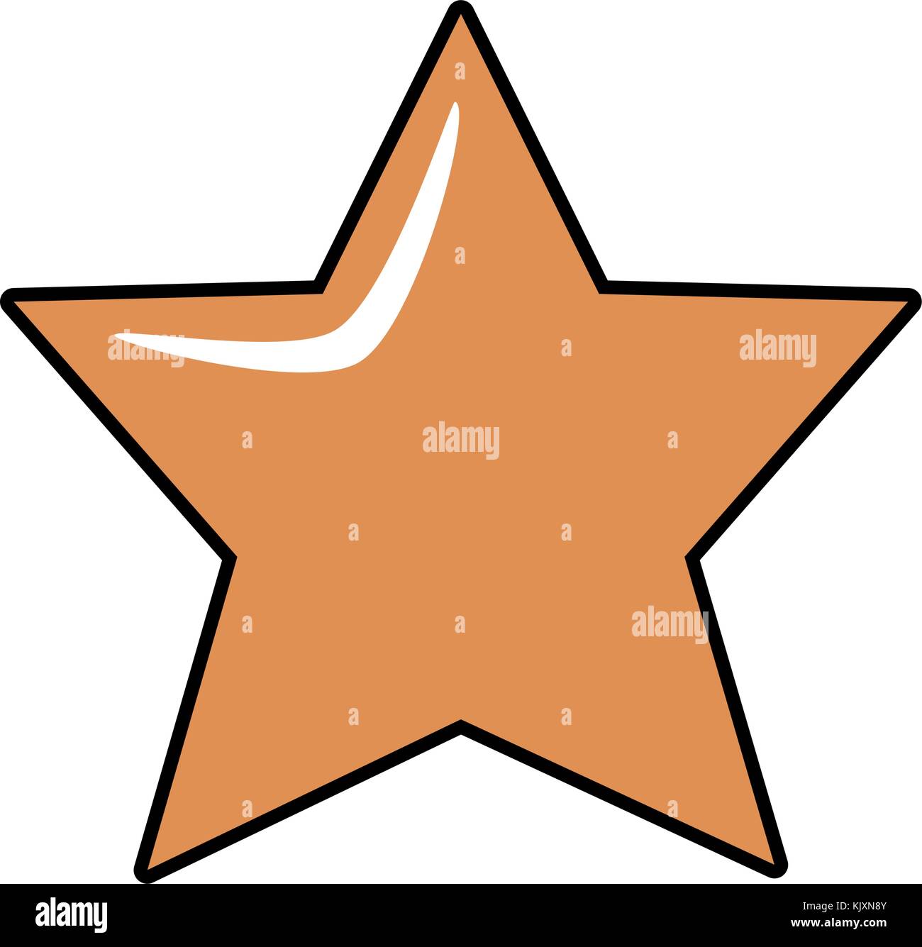 star shape icon Stock Vector Image & Art - Alamy