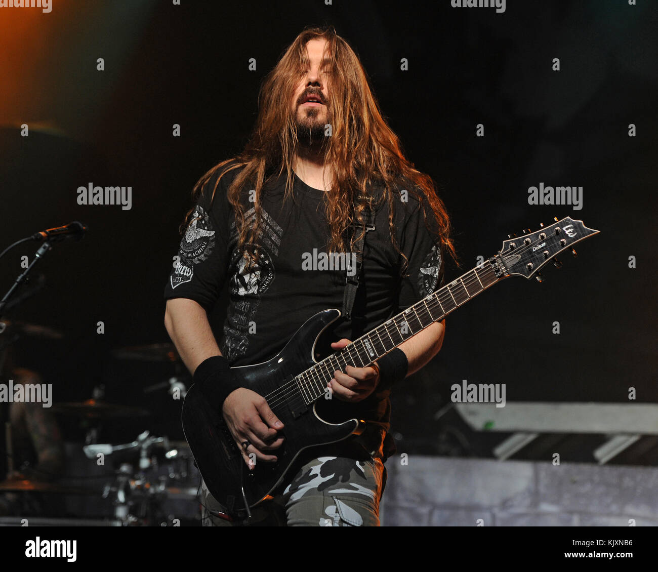 FORT LAUDERDALE, FL - OCTOBER 19: Chris Rorland of Sabaton performs at ...