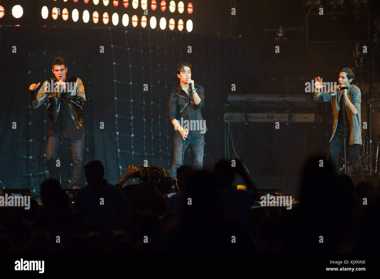 HOLLYWOOD FL - AUGUST 01: CNCO Performs On The One World Tour at Hard ...