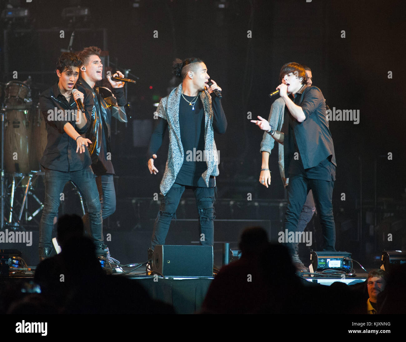 HOLLYWOOD FL - AUGUST 01: CNCO Performs On The One World Tour at Hard ...