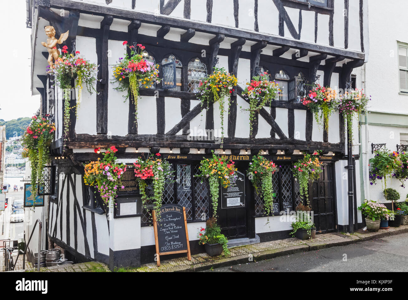 Cherub pub dartmouth hi-res stock photography and images - Alamy