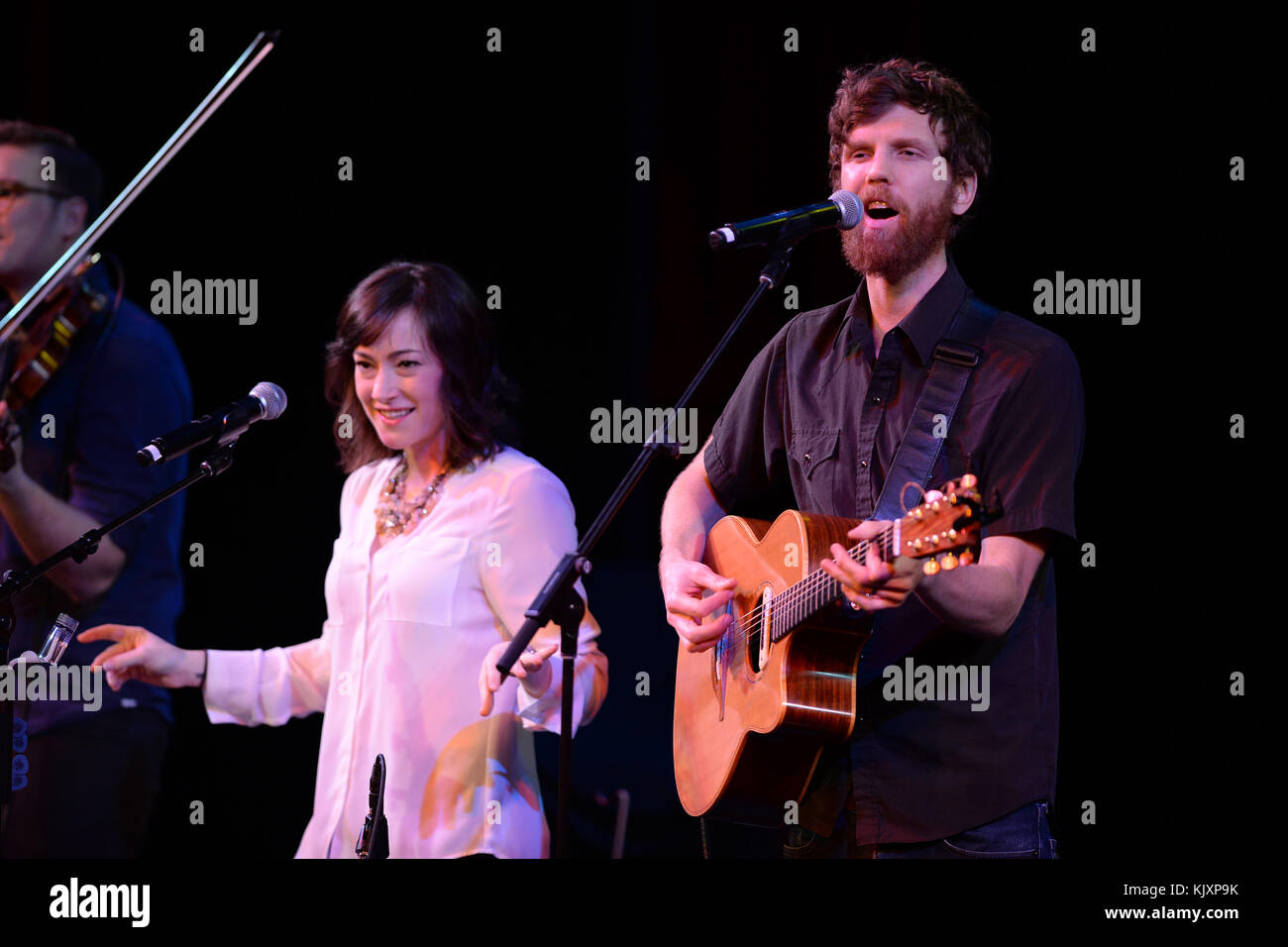 FORT LAUDERDALE, FL - JANUARY 25: Leslie Rodriguez, Justin Wade Tam of ...