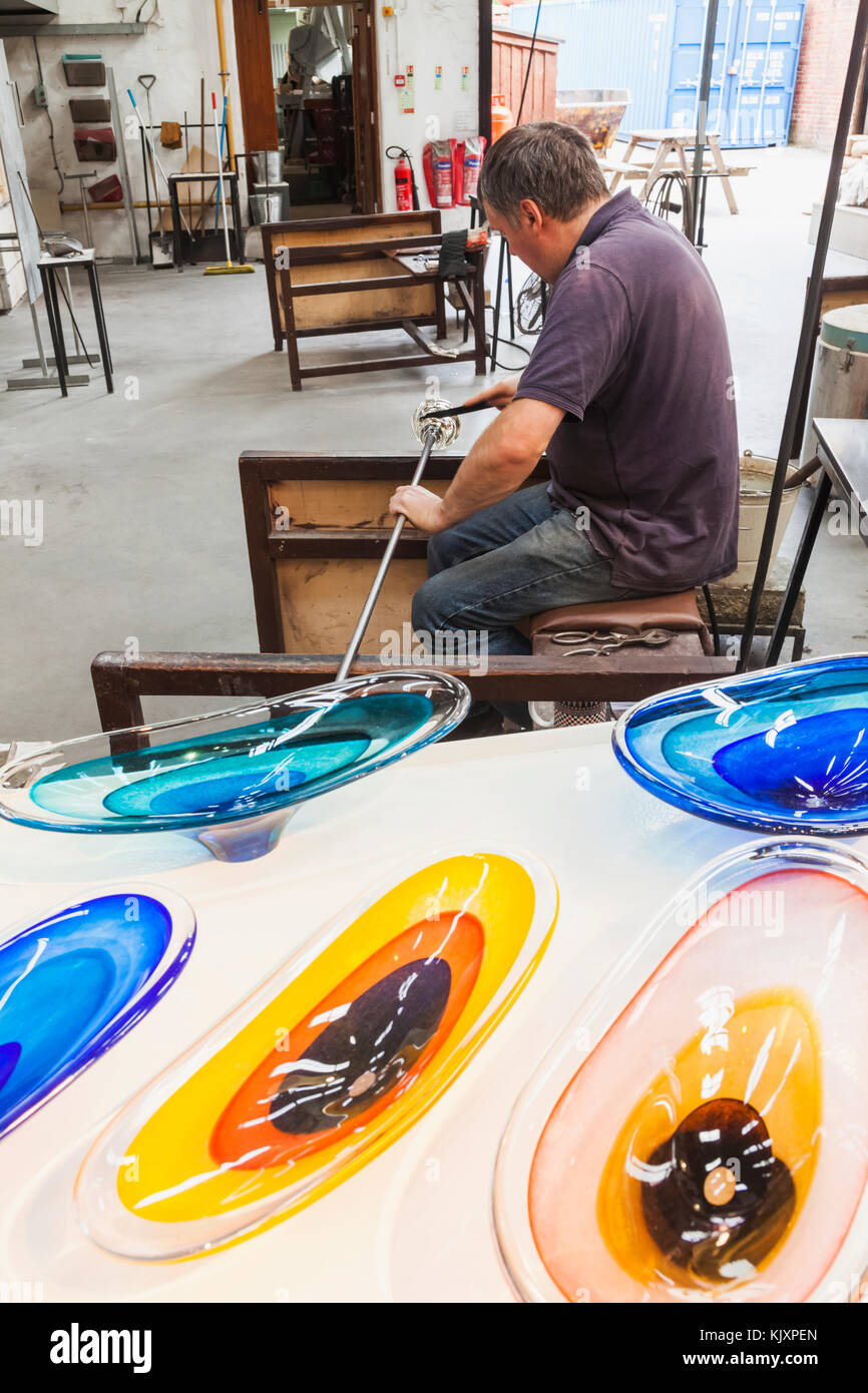 England, Devon, Bovey Tracey, House of Marbles and Teign Valley Glass ...