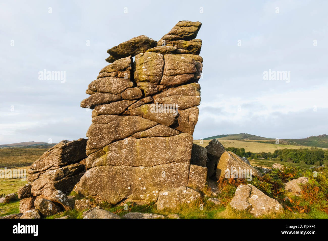 England, Devon, Dartmoor, Hound Tor Stock Photo - Alamy