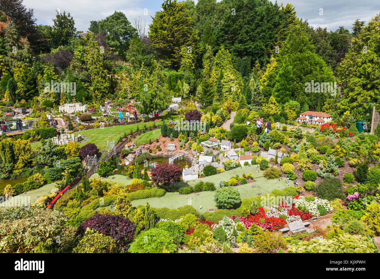 England, Devon, Torquay, Babbacombe, Babbacombe Model Village and ...