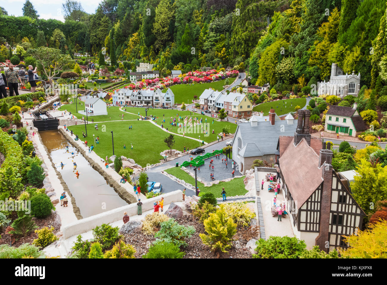 England, Devon, Torquay, Babbacombe, Babbacombe Model Village and ...