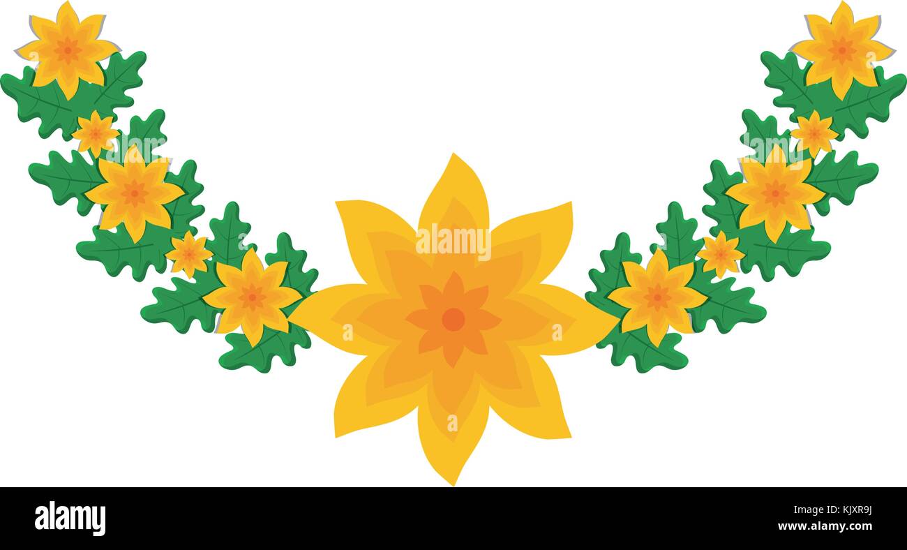 wreath of flowers icon Stock Vector Image & Art - Alamy