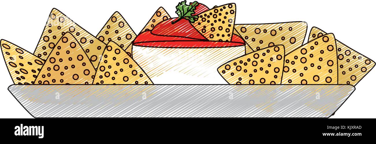 Isolated nachos design Stock Vector Image & Art - Alamy
