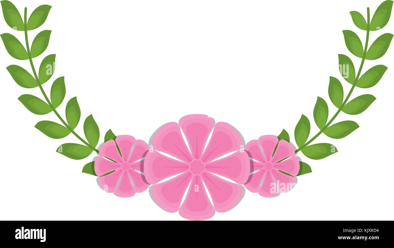 wreath of flowers icon Stock Vector Image & Art - Alamy