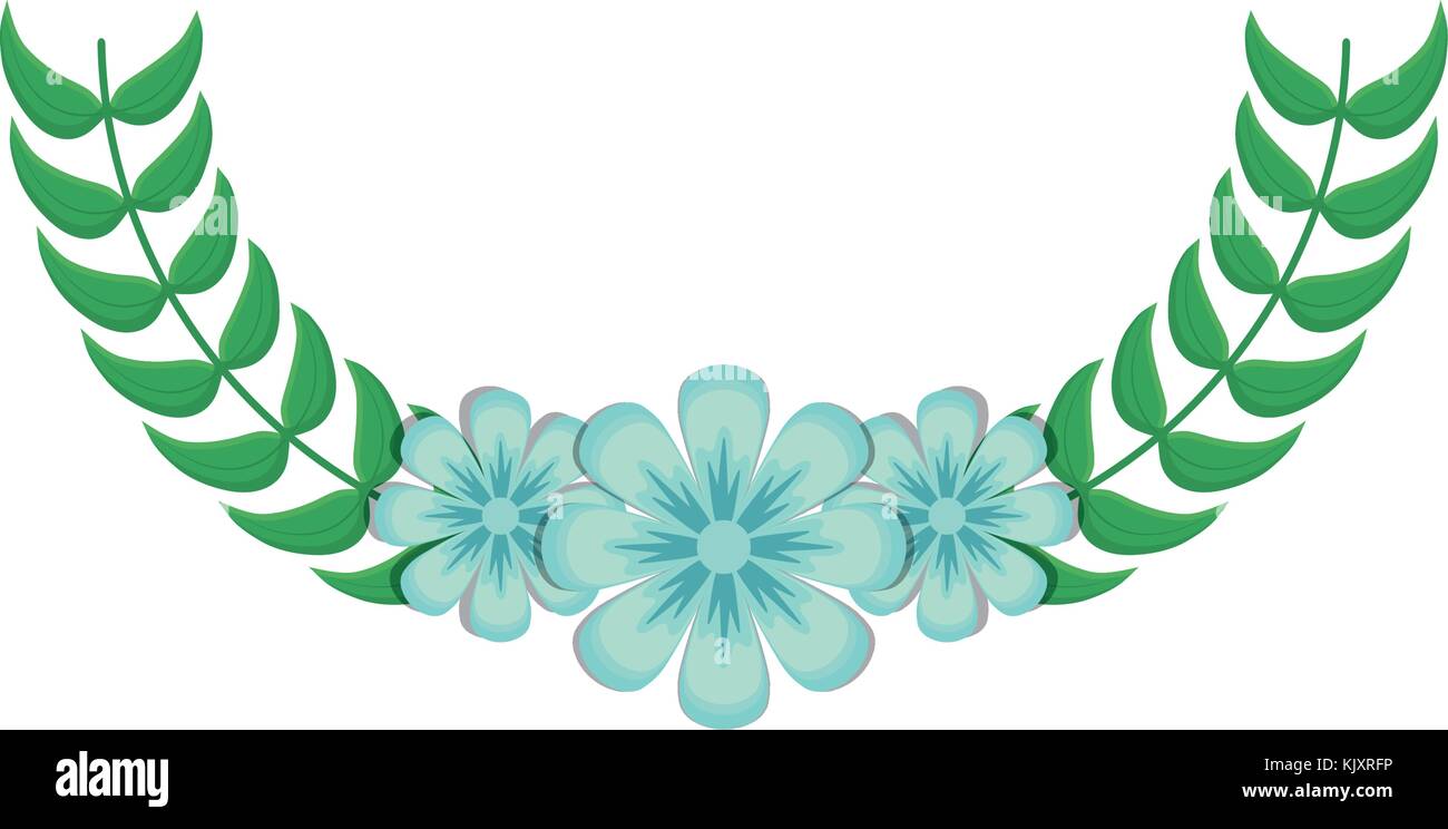 wreath of flowers icon Stock Vector Image & Art - Alamy