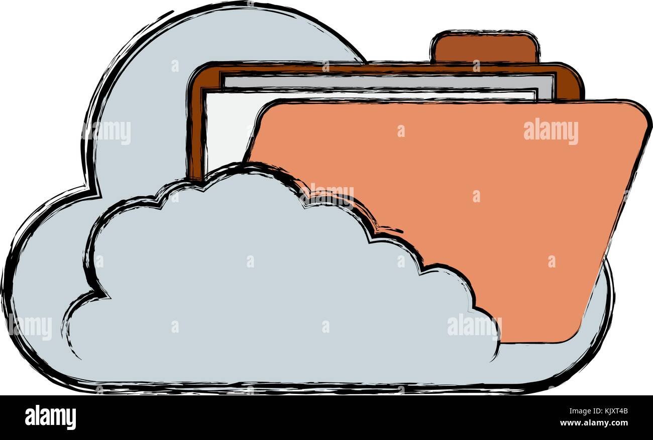 document folder icon Stock Vector Image & Art - Alamy