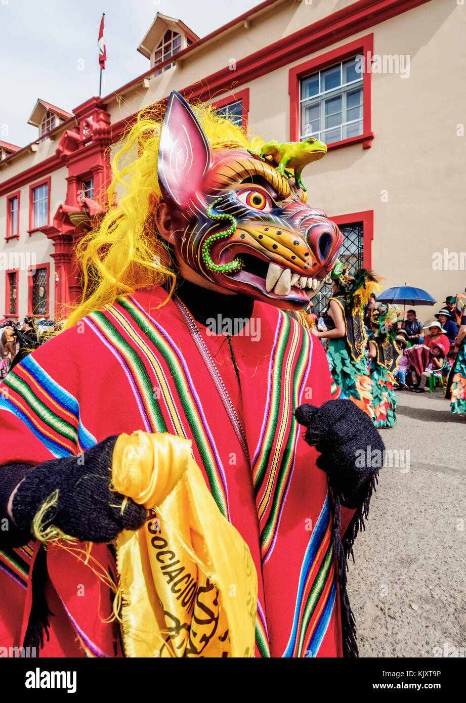 Fiesta de la Virgen de la Candelaria, Main Square, Puno, Peru Stock ...