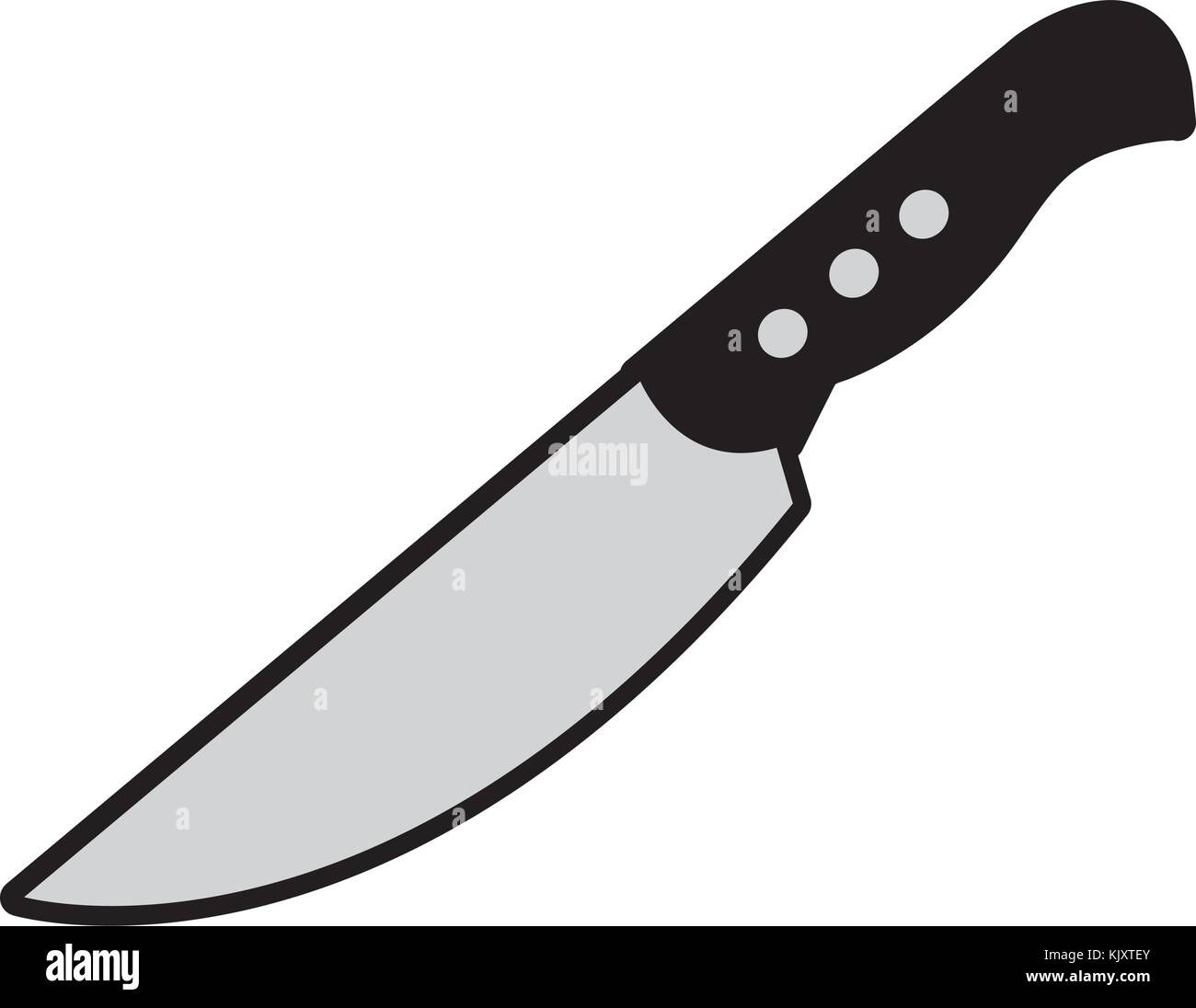 Isolated knife design Stock Vector Image & Art - Alamy