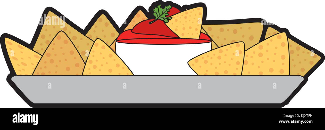 Isolated nachos design Stock Vector Image & Art - Alamy