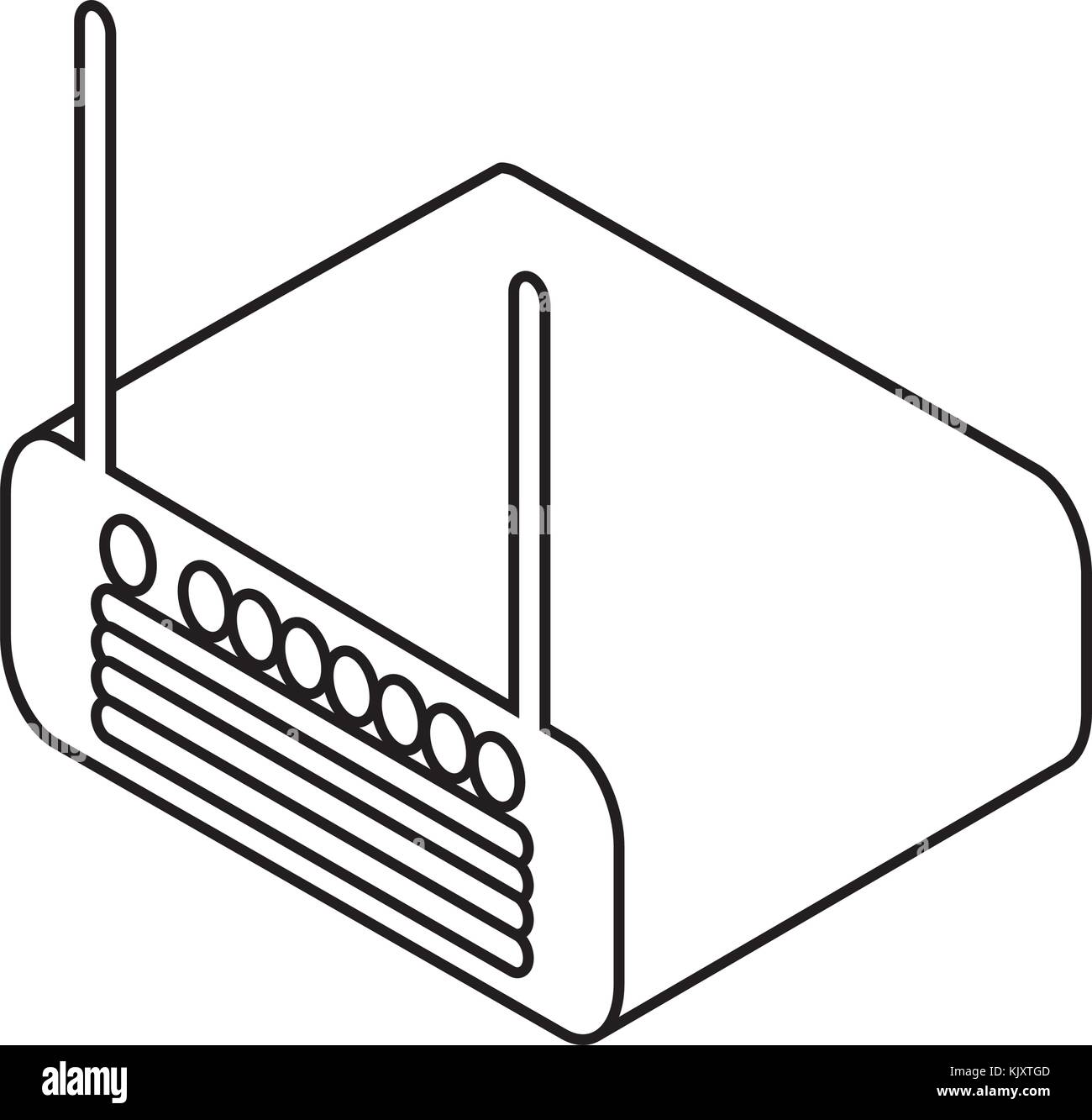 wifi router device icon Stock Vector Image & Art - Alamy