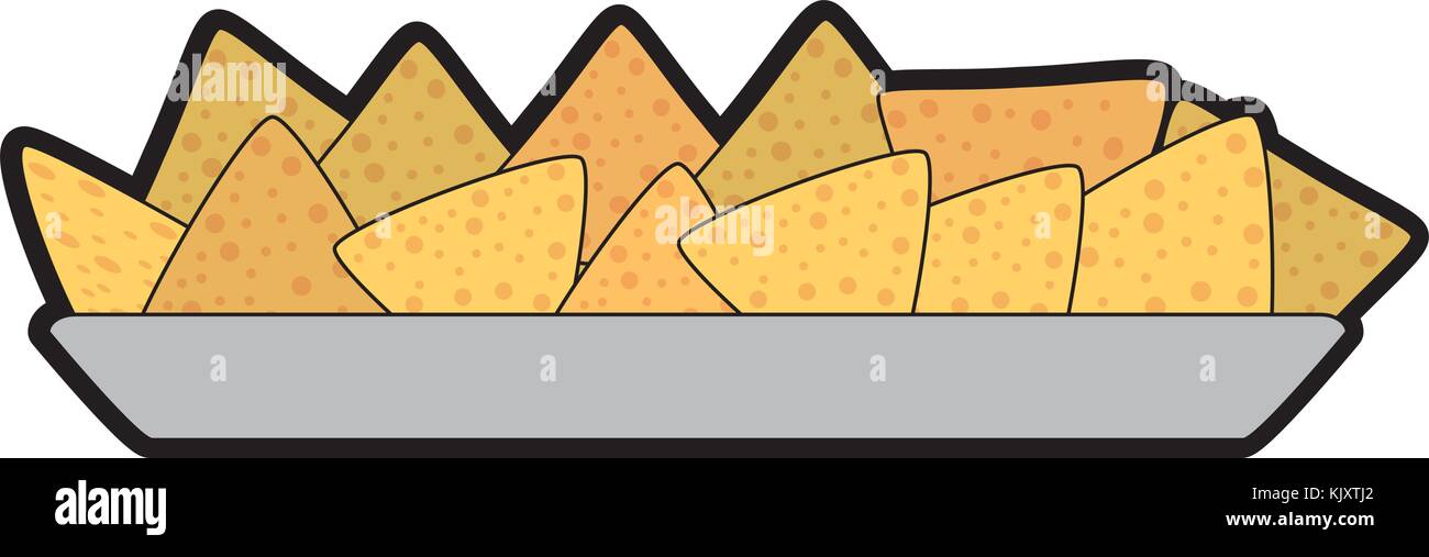 Isolated nachos design Stock Vector Image & Art - Alamy