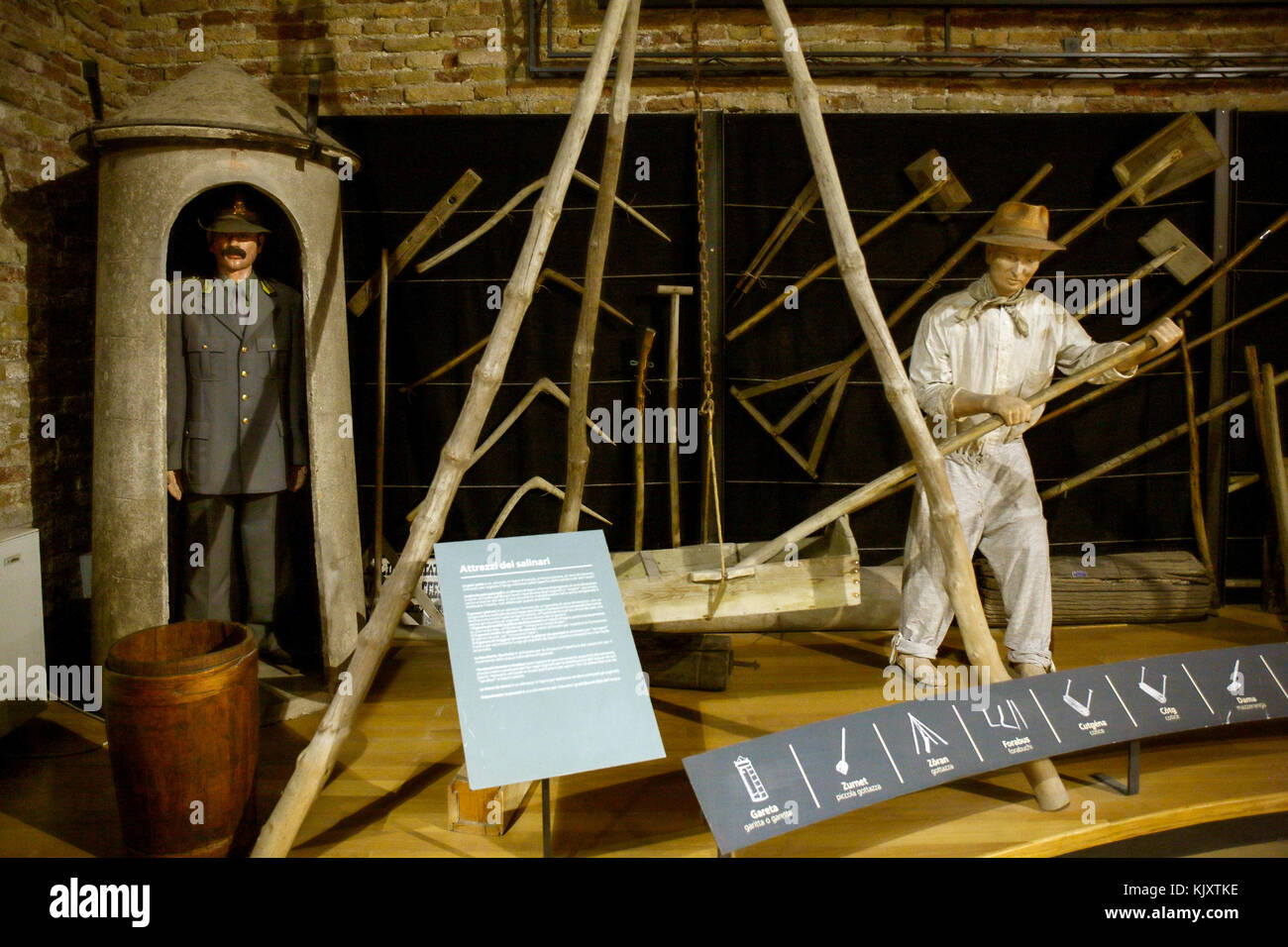 Italy Emilia Romagna Cervia: Salt Museum: testimony of saline work ...