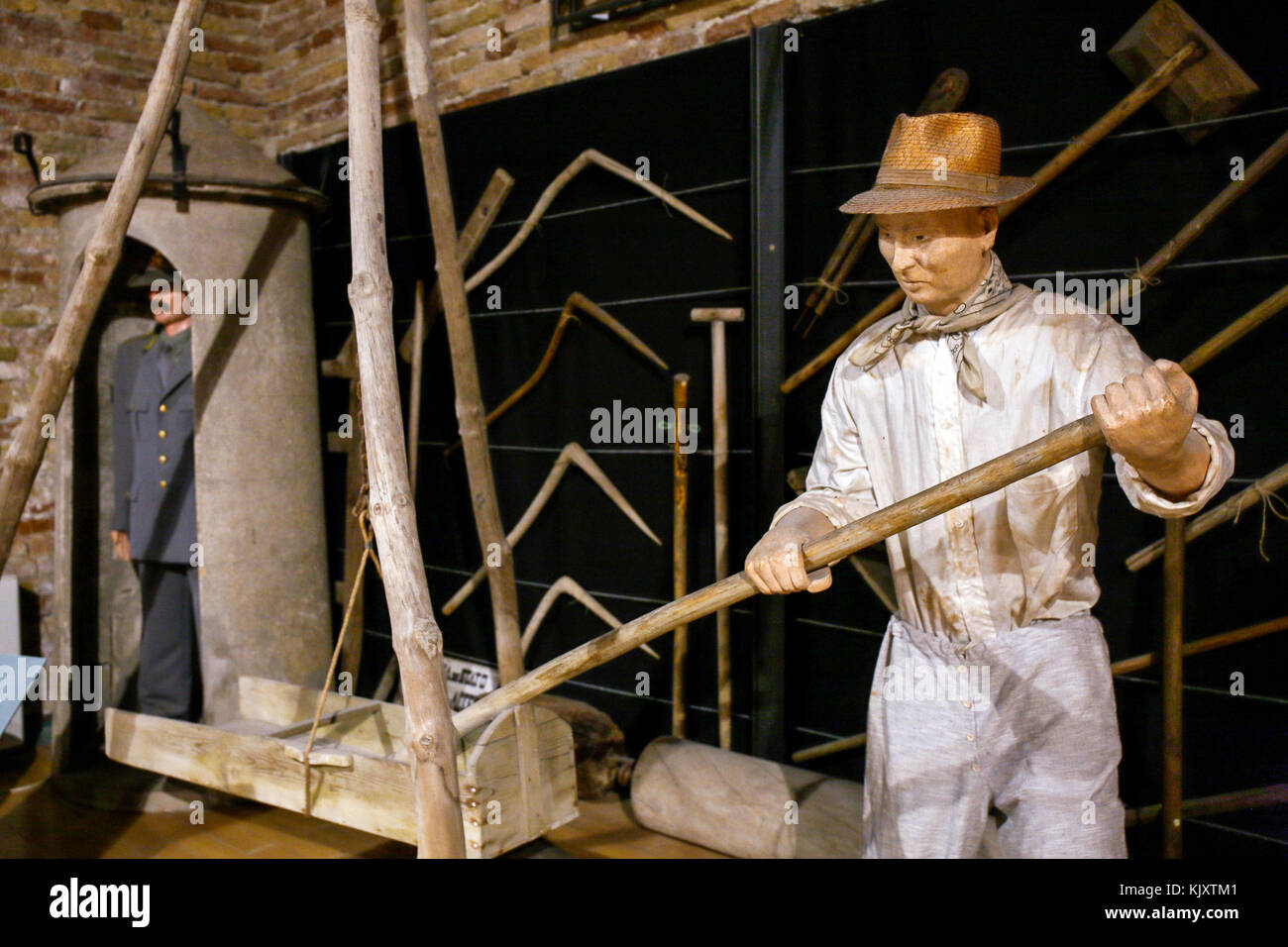Italy Emilia Romagna Cervia: Salt Museum: testimony of saline work ...
