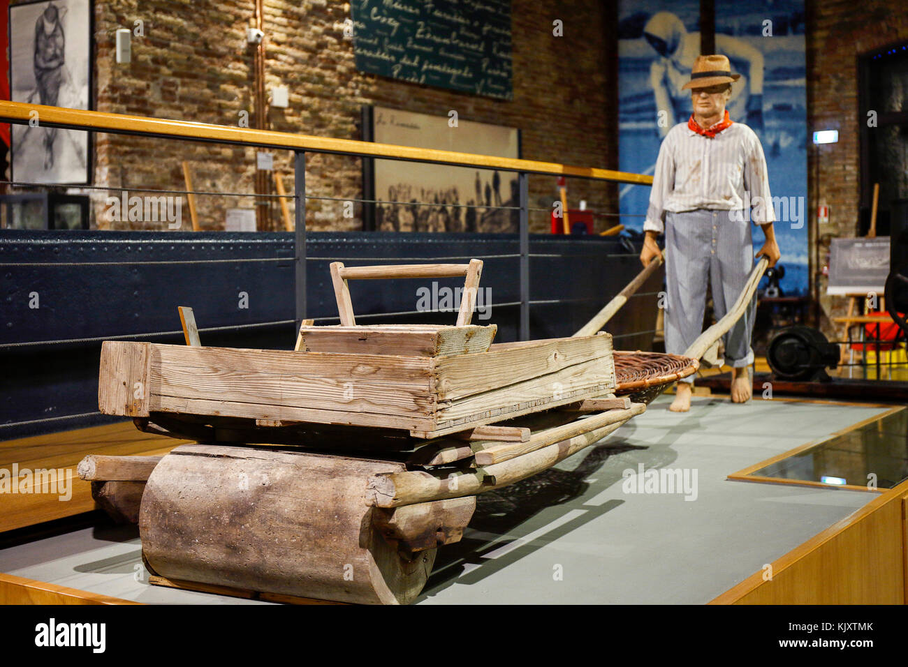 Italy Emilia Romagna Cervia: Salt Museum: testimony of saline work ...