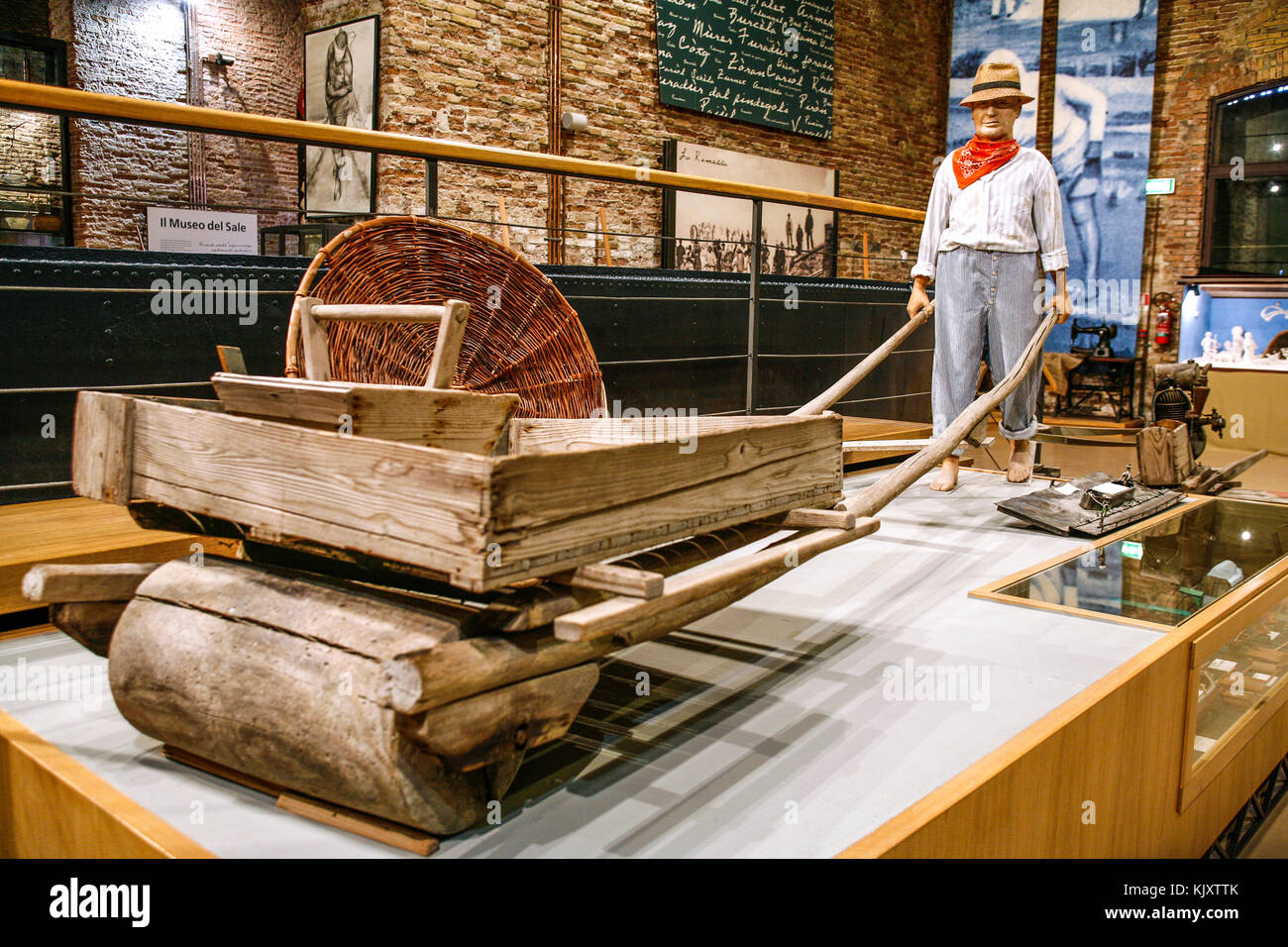 Italy Emilia Romagna Cervia: Salt Museum: testimony of saline work ...