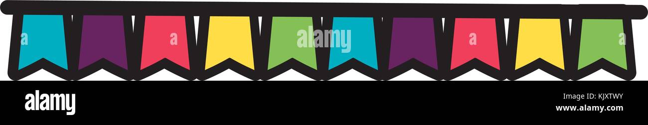 Isolated pennant design Stock Vector Image & Art - Alamy