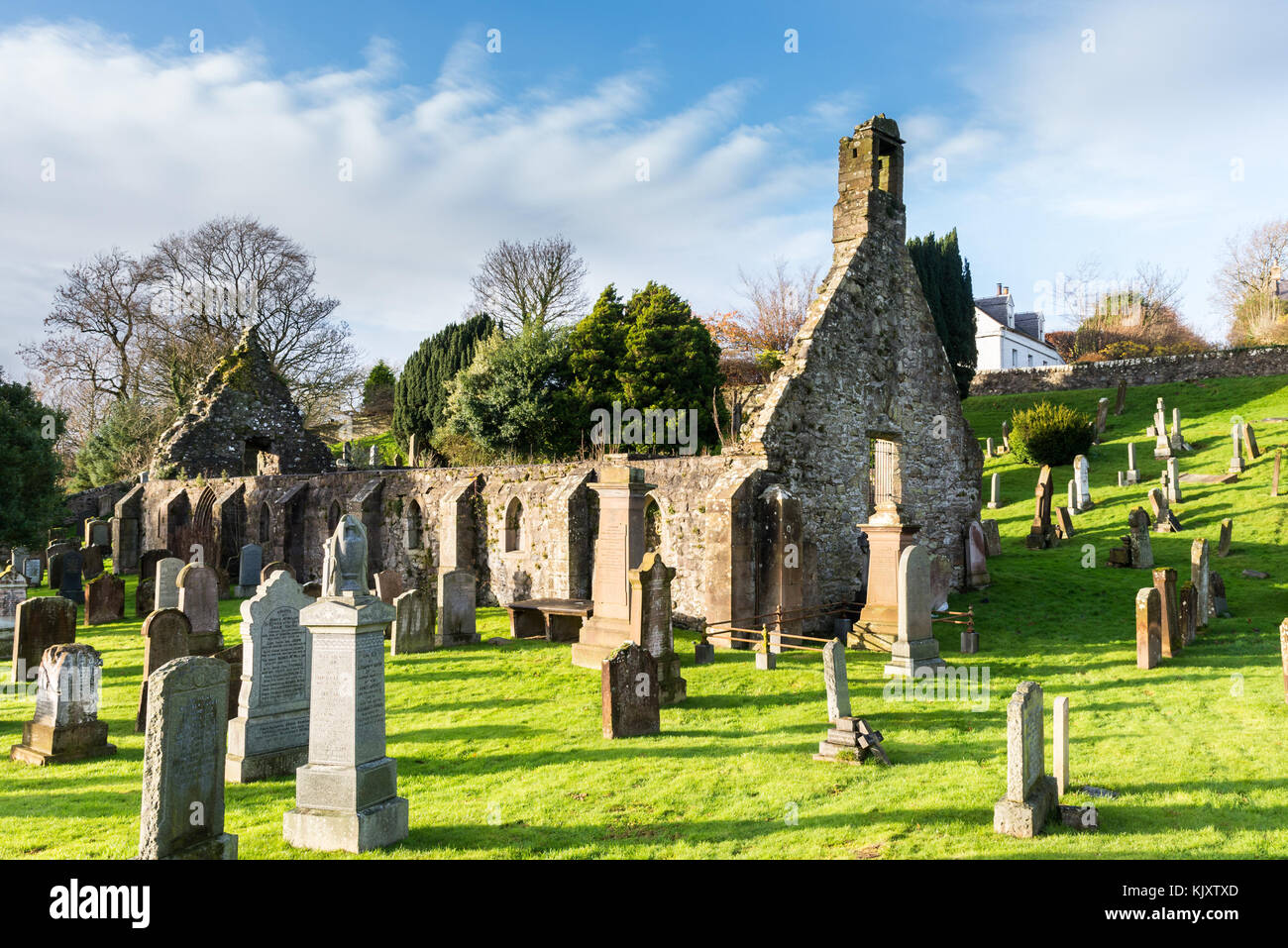 Kirkoswald,Scotland,UK-November 25 ,2017: Kirkoswald Church and ...