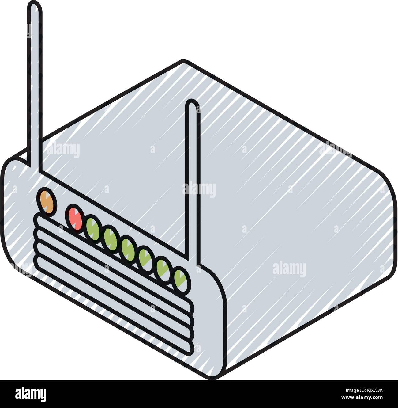 router vector illustration Stock Vector Image & Art - Alamy
